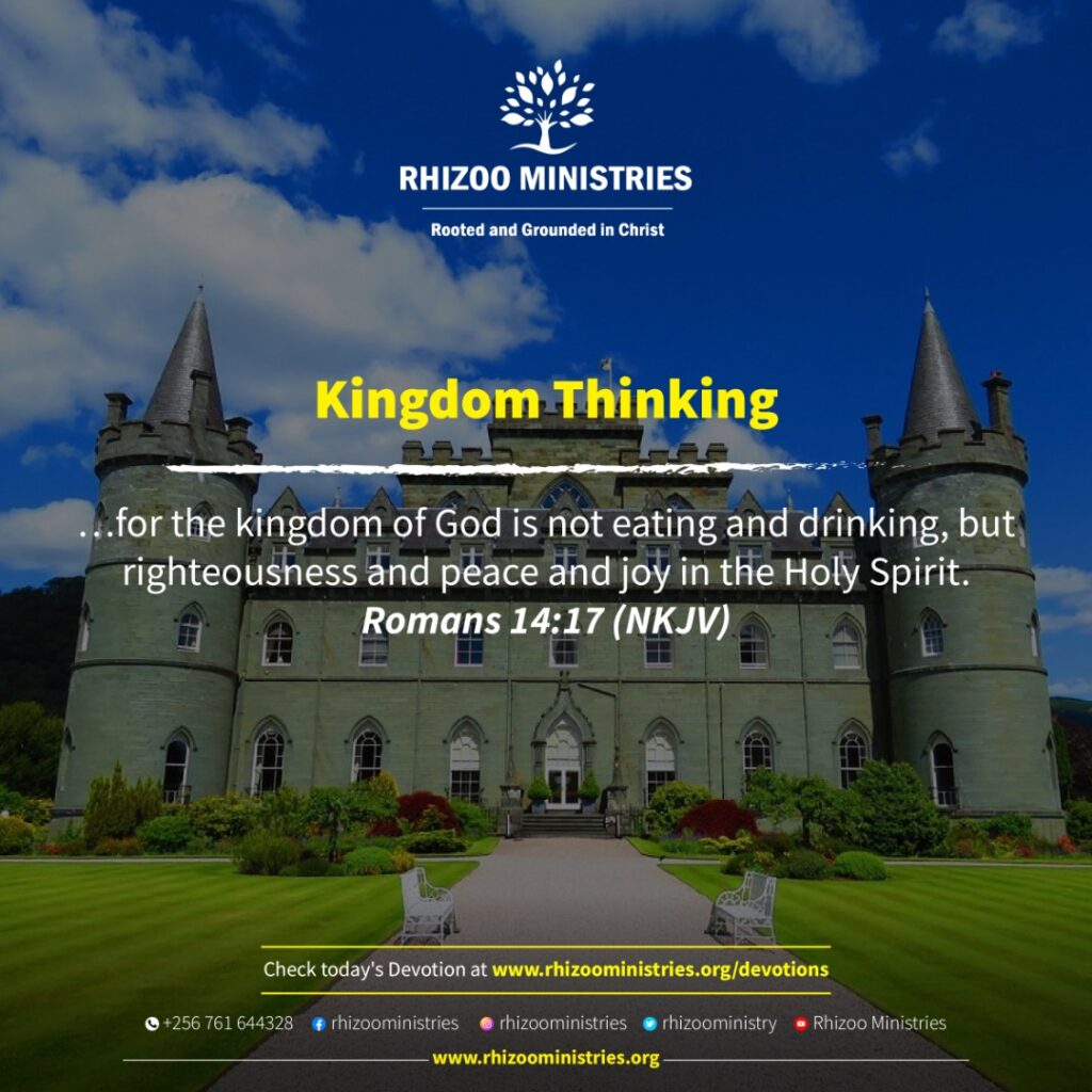 Kingdom Thinking – Rhizoo Ministries
