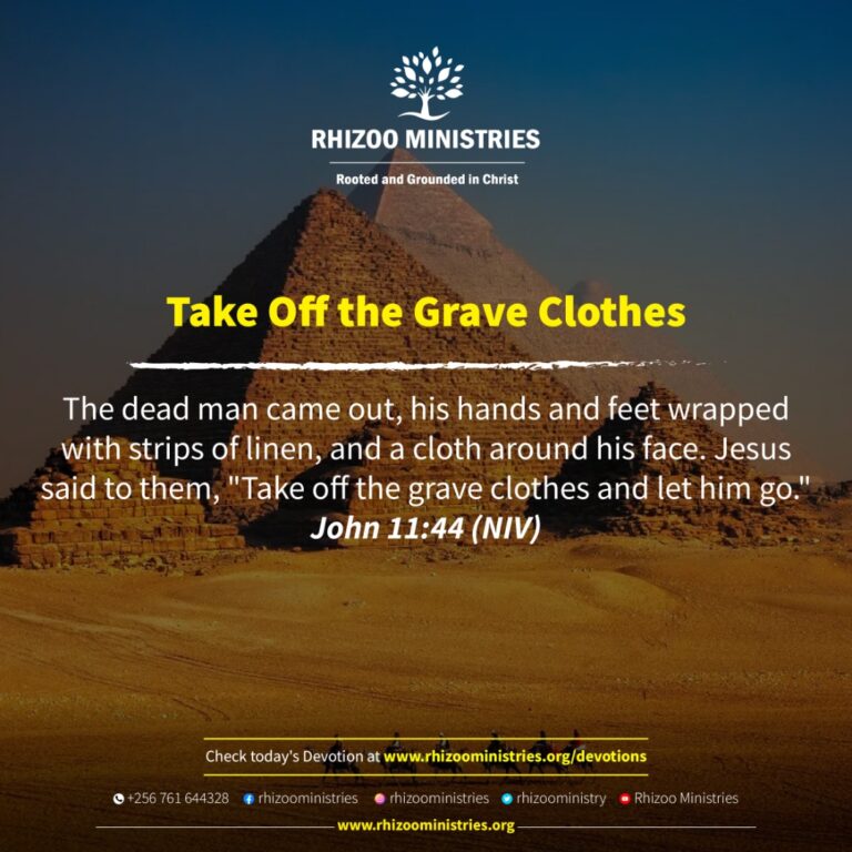 Take Off the Grave Clothes – Rhizoo Ministries